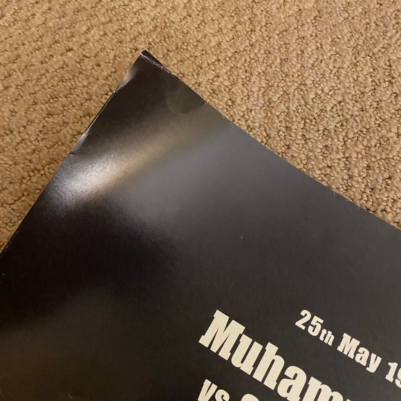 Art | Muhammad Ali Vs Sonny Liston First Round Knockout Poster 36x24 ...